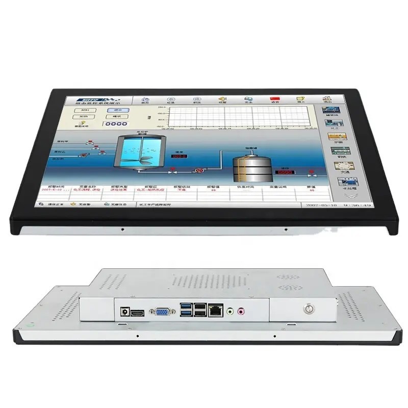22 inch IR Touch Screen Monitor Display LCD All In One Interactive Flat ...